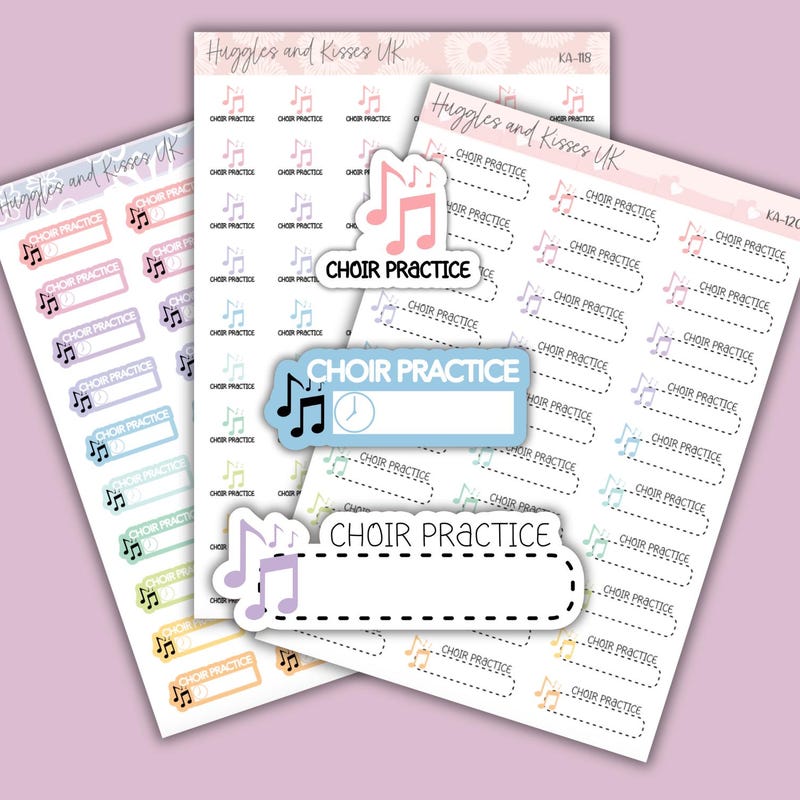Stickers for Choir - Etsy UK