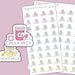 Vitamins Planner Sticker Pastel Colours to Do Planner Stickers Labels ...