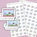 Clean Fish Tank Planner Sticker | Pastel Colours | Fish Tank Planner ...