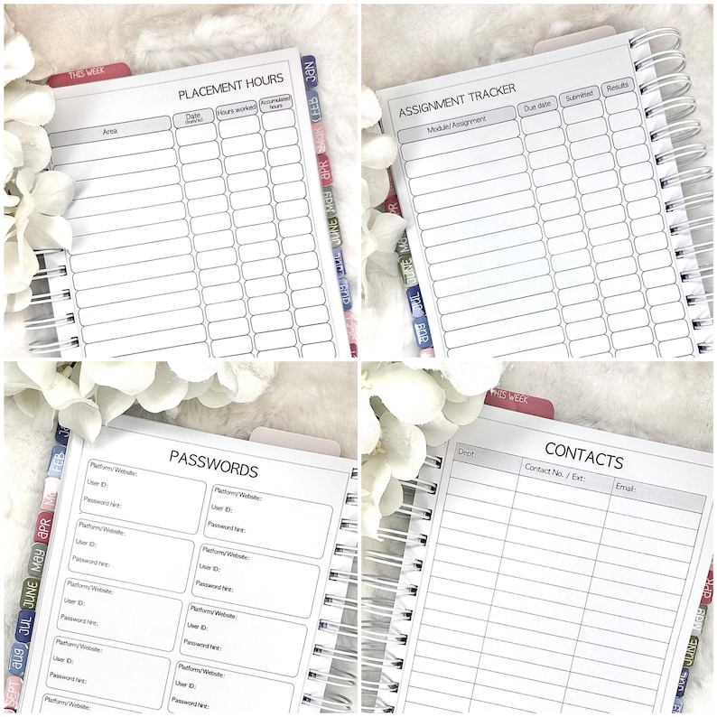 2026 Student Nurse Diary A5 – Week-to-view Planner for Nursing Students ...