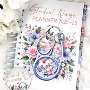 Uk Nursing Student Planner - Etsy