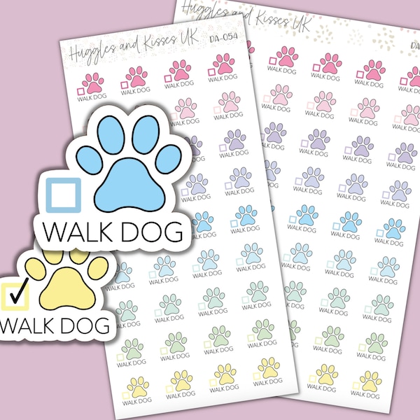 Walk Stickers - Etsy