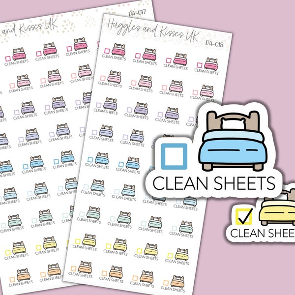 Planner Stickers Sheet - Etsy