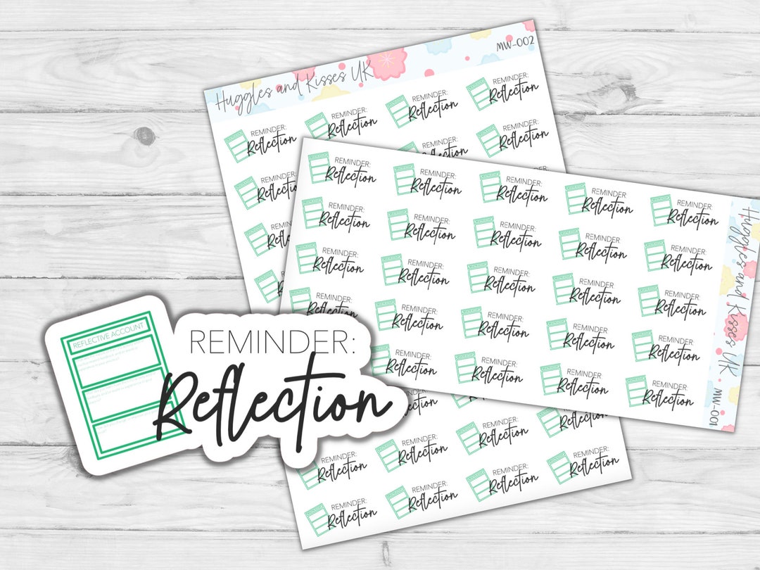 Reflection Reminder Sticker | Midwife Nurse Planner Sticker ...