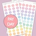 Ironing Planner Sticker Pastel Colours to Do Planner Stickers Labels ...