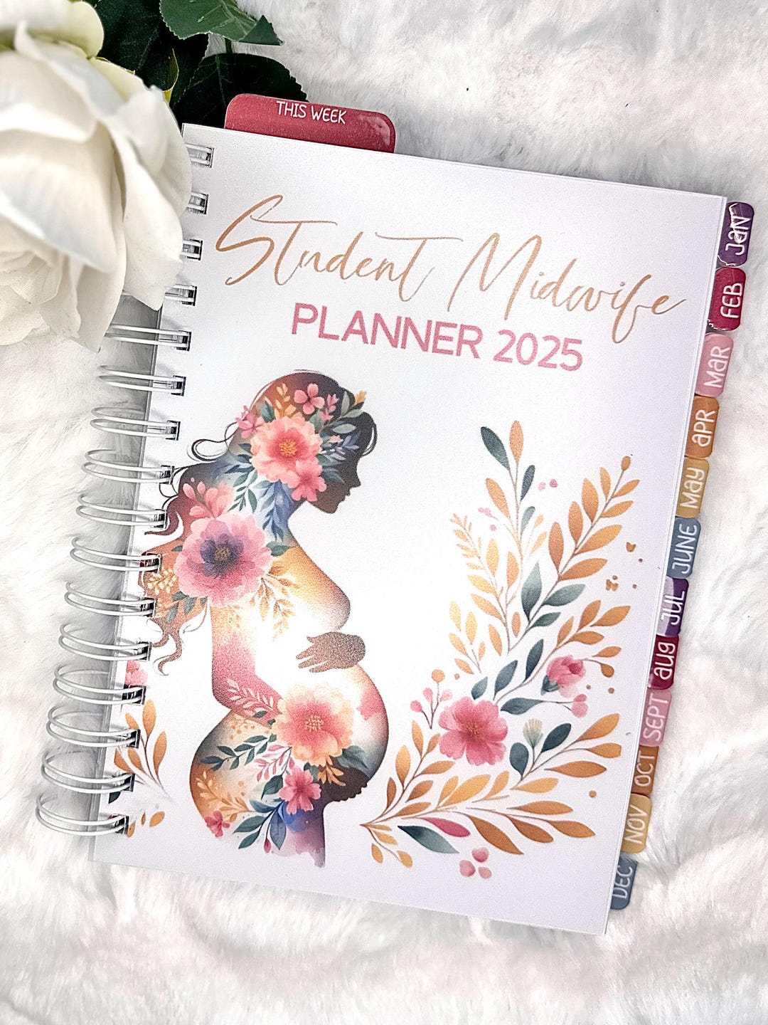 Student Midwife Diary A5 / Planner | Week to View Student Midwifery ...