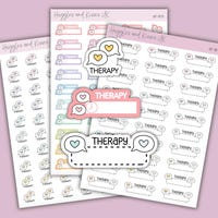 Counseling Planner Stickers -- Made to Fit the Leafy Treetop Planner - Etsy