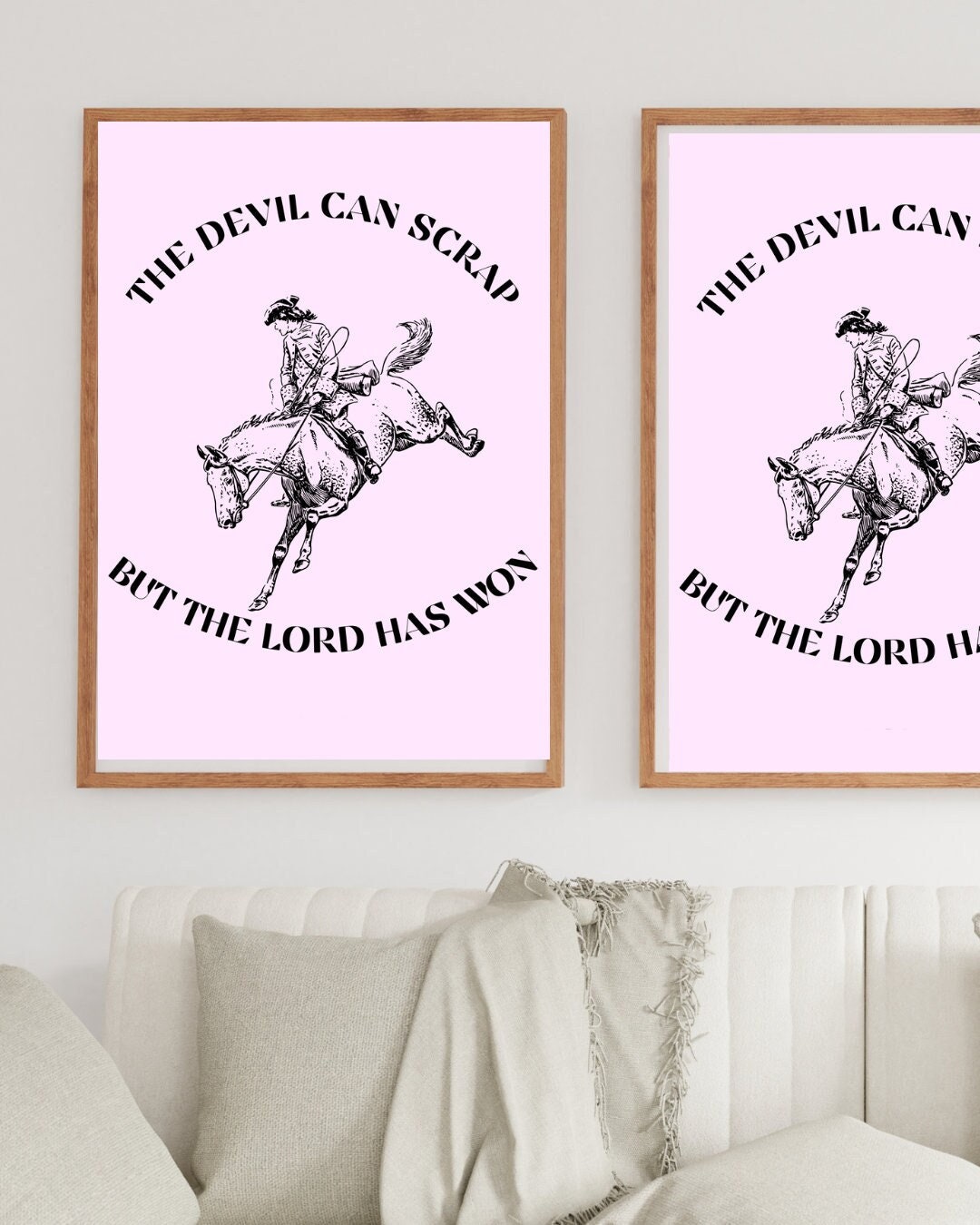 Revival Poster Zach Bryan Devil Can Scrap but the Lord Has - Etsy