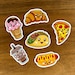 Cute CROISSANT VINYL STICKER, High Quality Waterproof Decal, Perfect ...