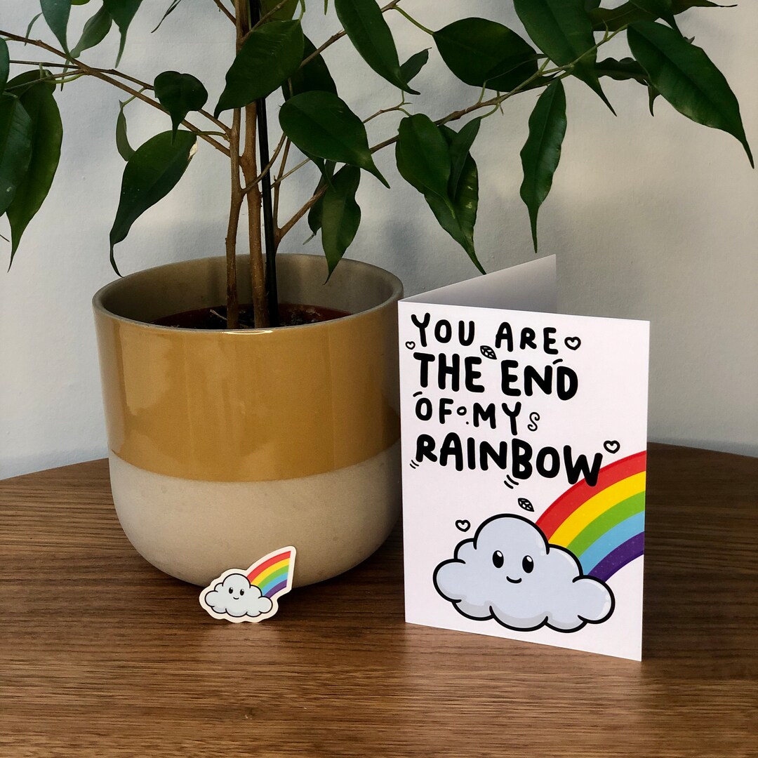 Unique BIRTHDAY CARD I QUIRKY Cards A6 Card You Are the End of My ...