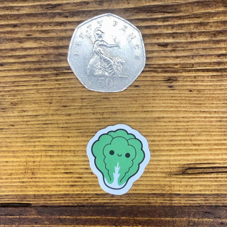 Kawaii Food Sticker Bok Choy - Etsy