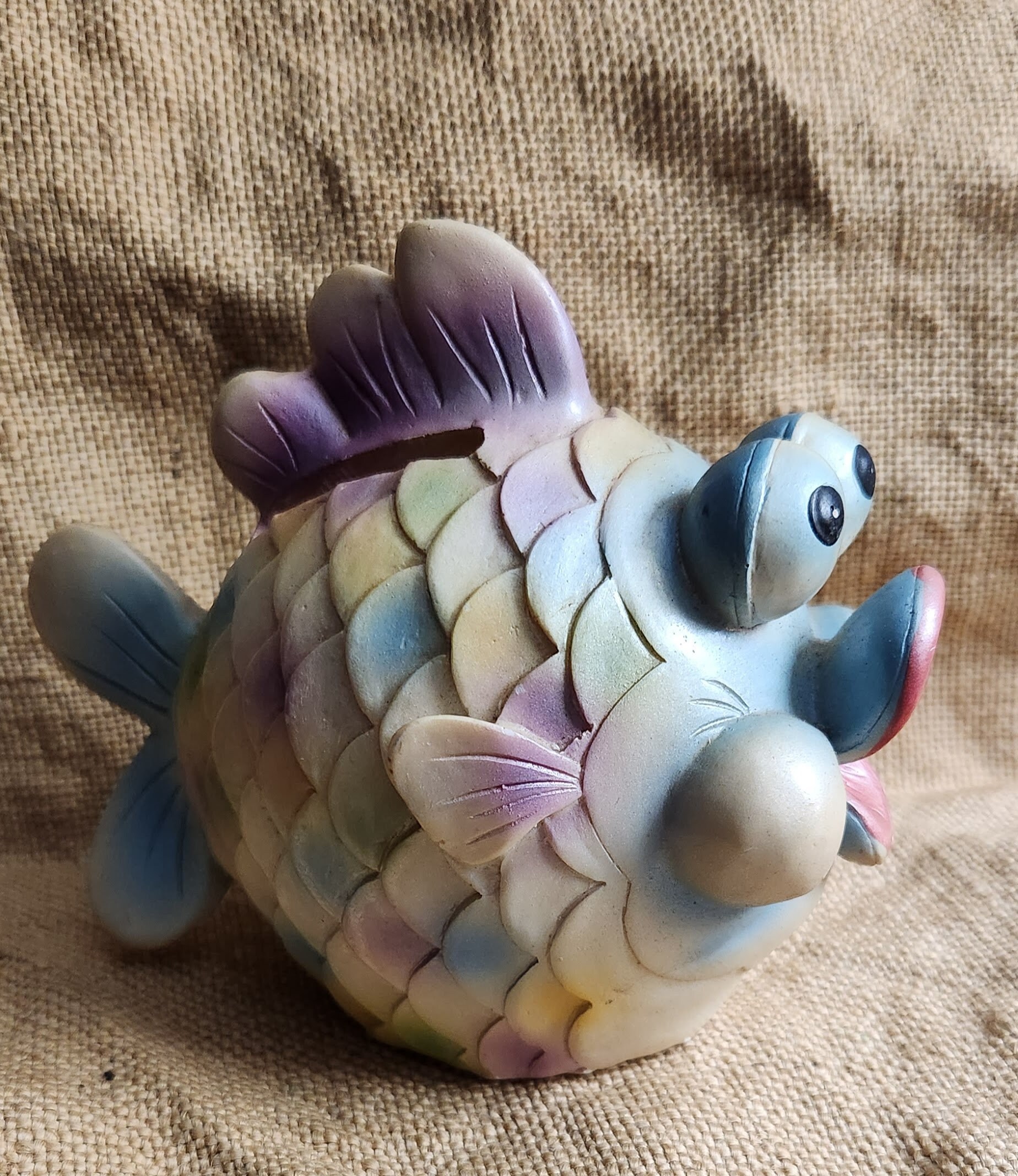 Vintage Fish Bank - Etsy