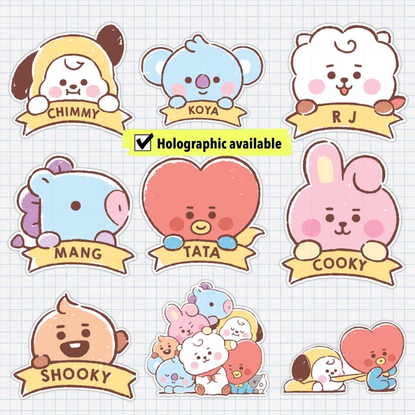 Bt21 Chimmy Birthday Card - Etsy Sweden