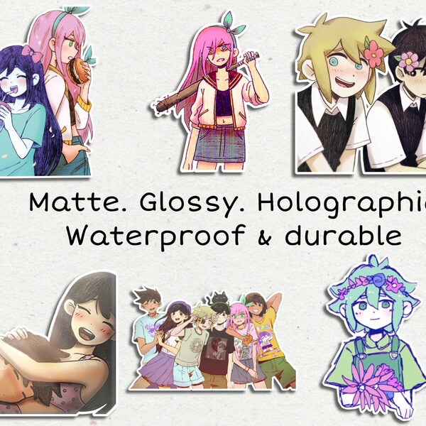 Omori Stickers Pack - Etsy