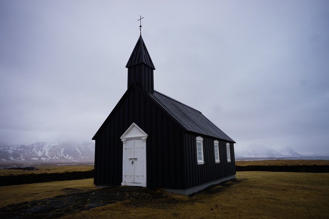 Black Church, Digital Download, Wall Art, Fine Art, Photography - Etsy