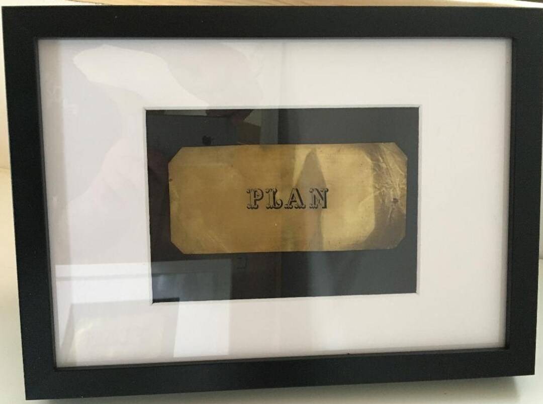 Antique Victorian Architects Stencil Plan - Etsy