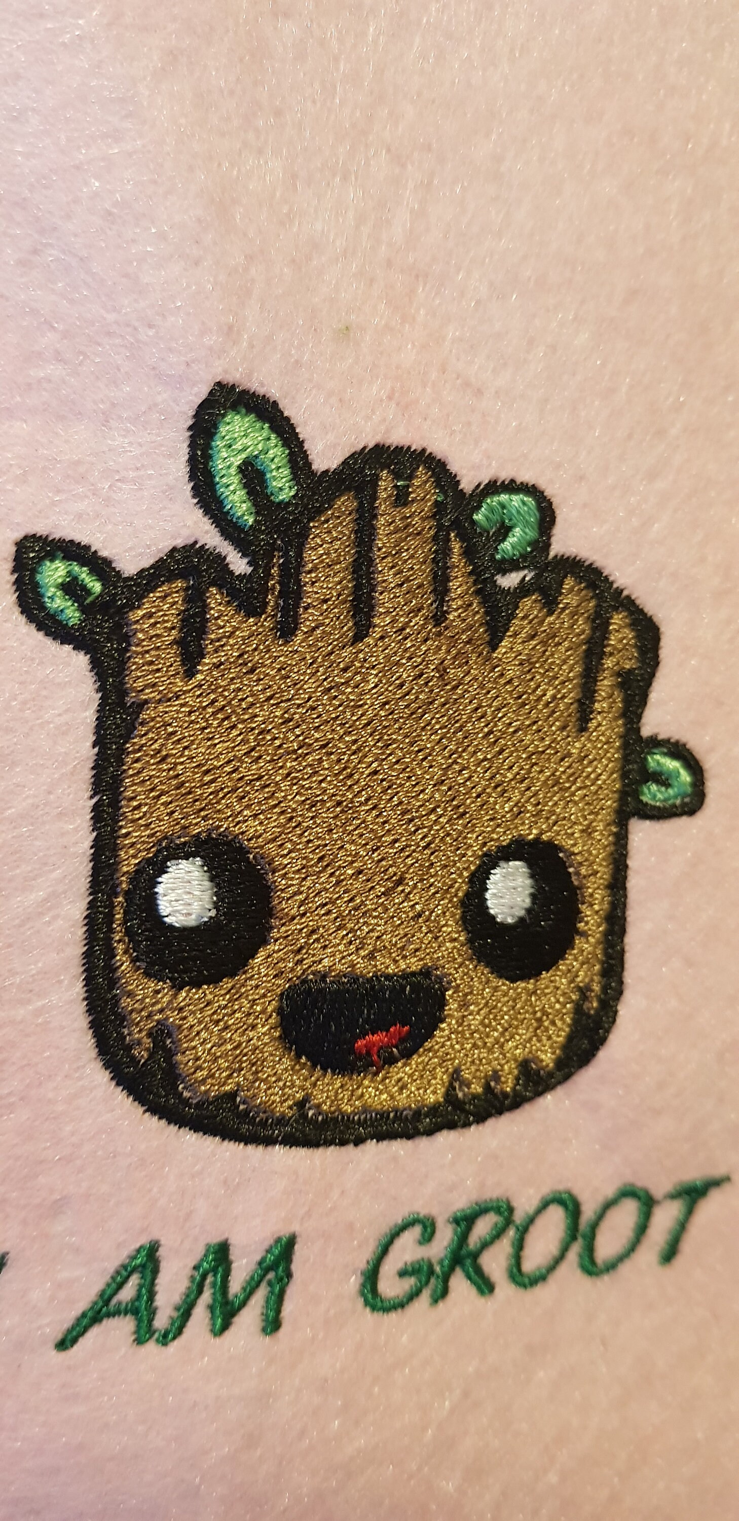 File for Embroidery Machine Embroidery File. Groot 6.8 X 7.3 - Etsy