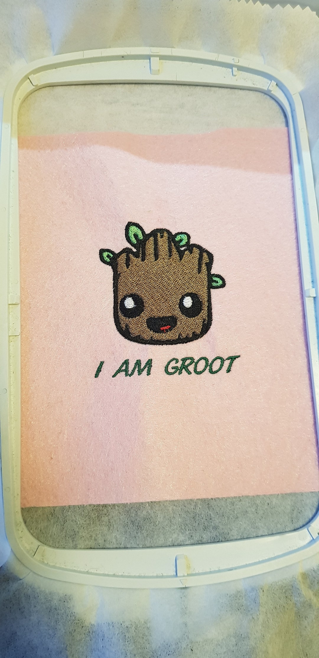File for Embroidery Machine Embroidery File. Groot 6.8 X 7.3 - Etsy
