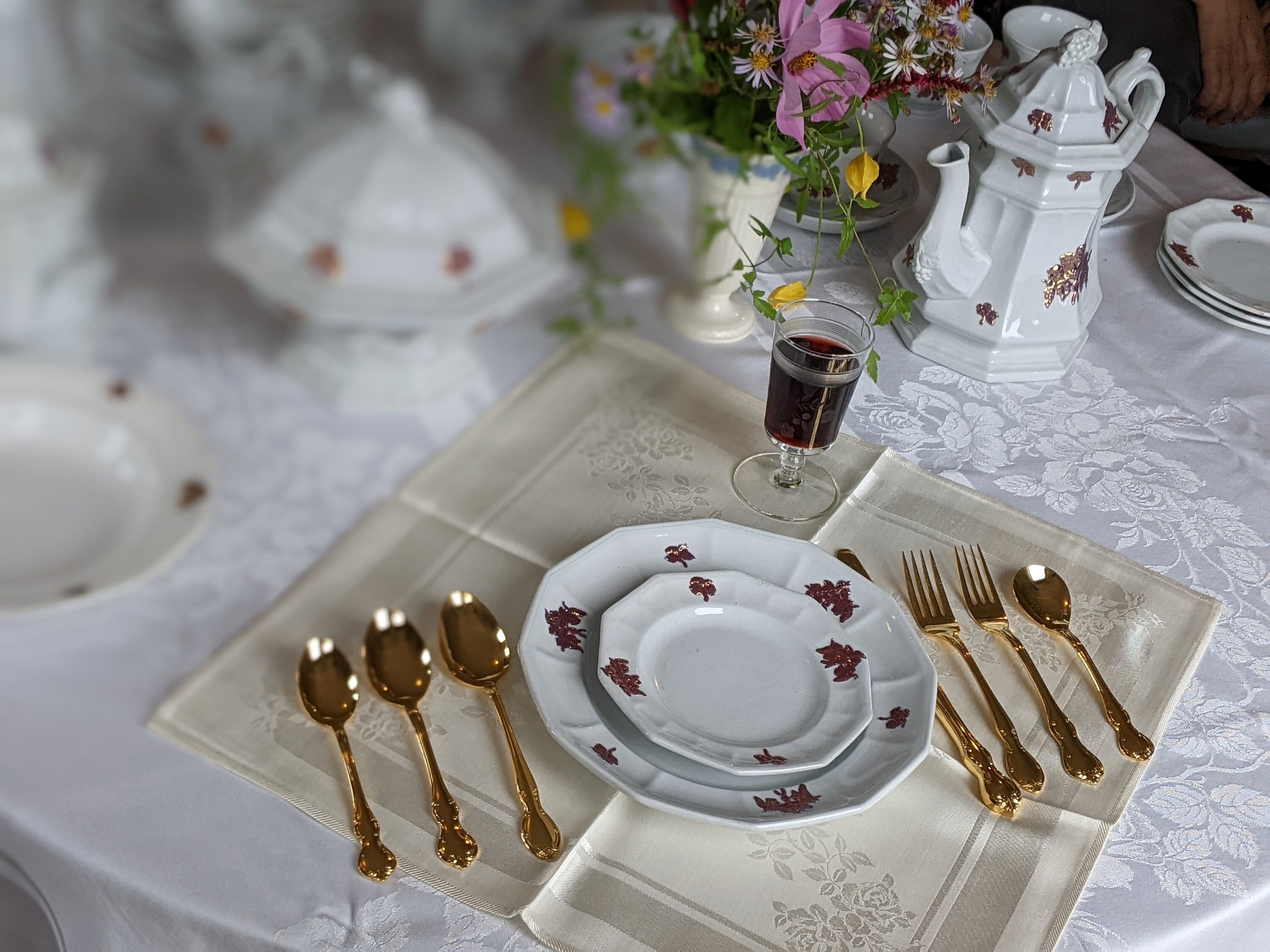 Edward Walley Ironstone Chelsea Grape Luster China Tableware - Etsy