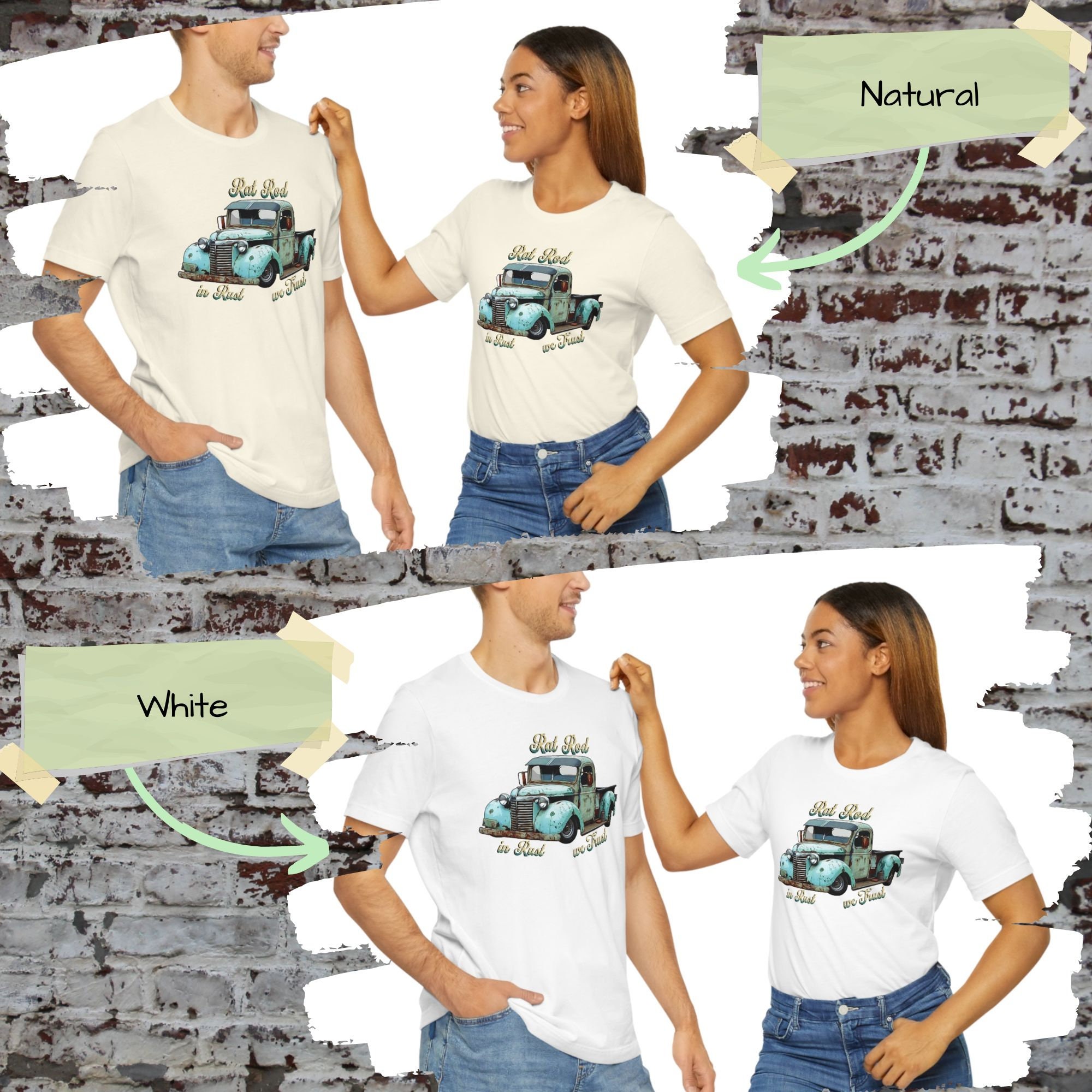 Rat Rod Shirt, in Rust We Trust Shirt, Old Truck Shirt, Vintage ...