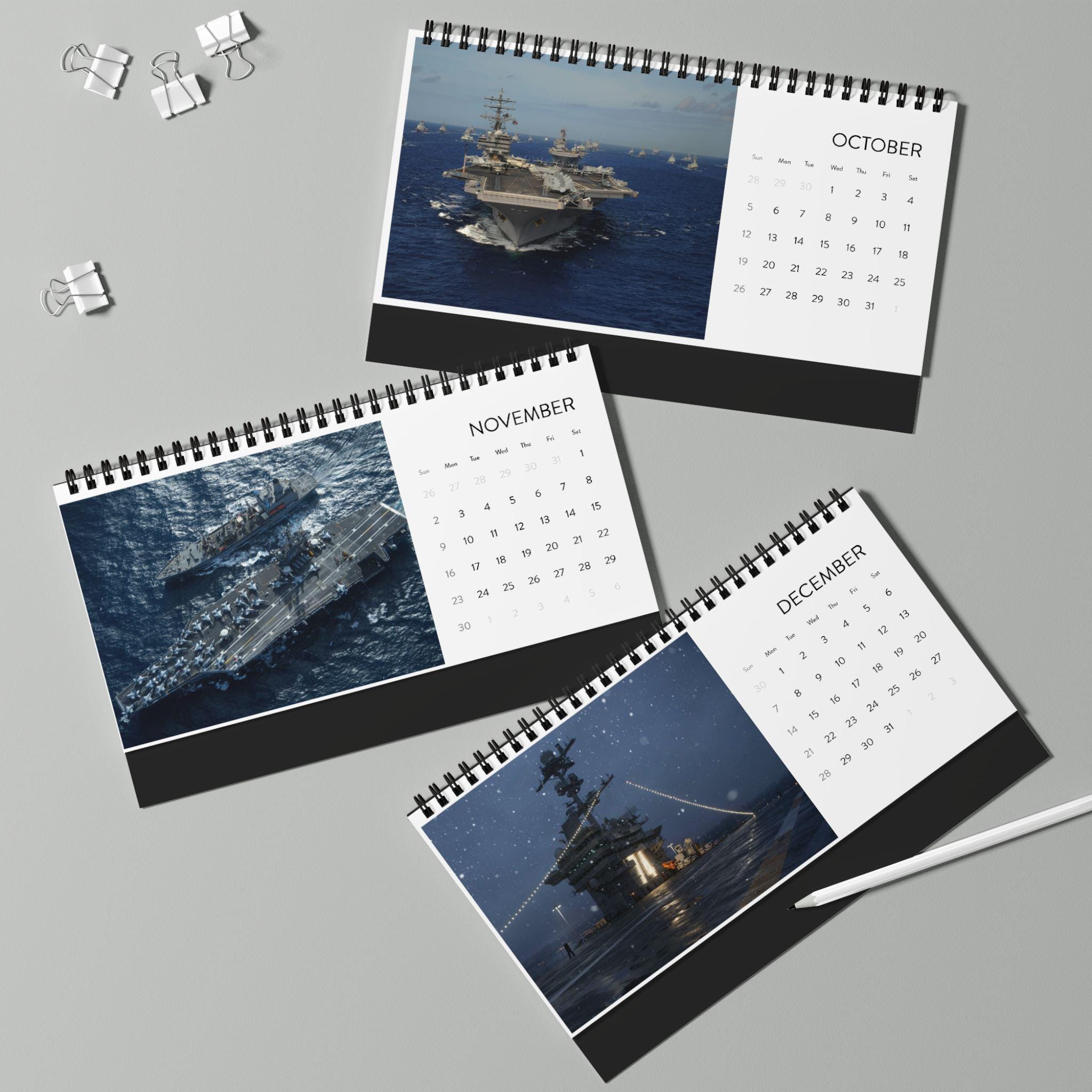 US NAVY (2025 Grid Calendar) - Etsy