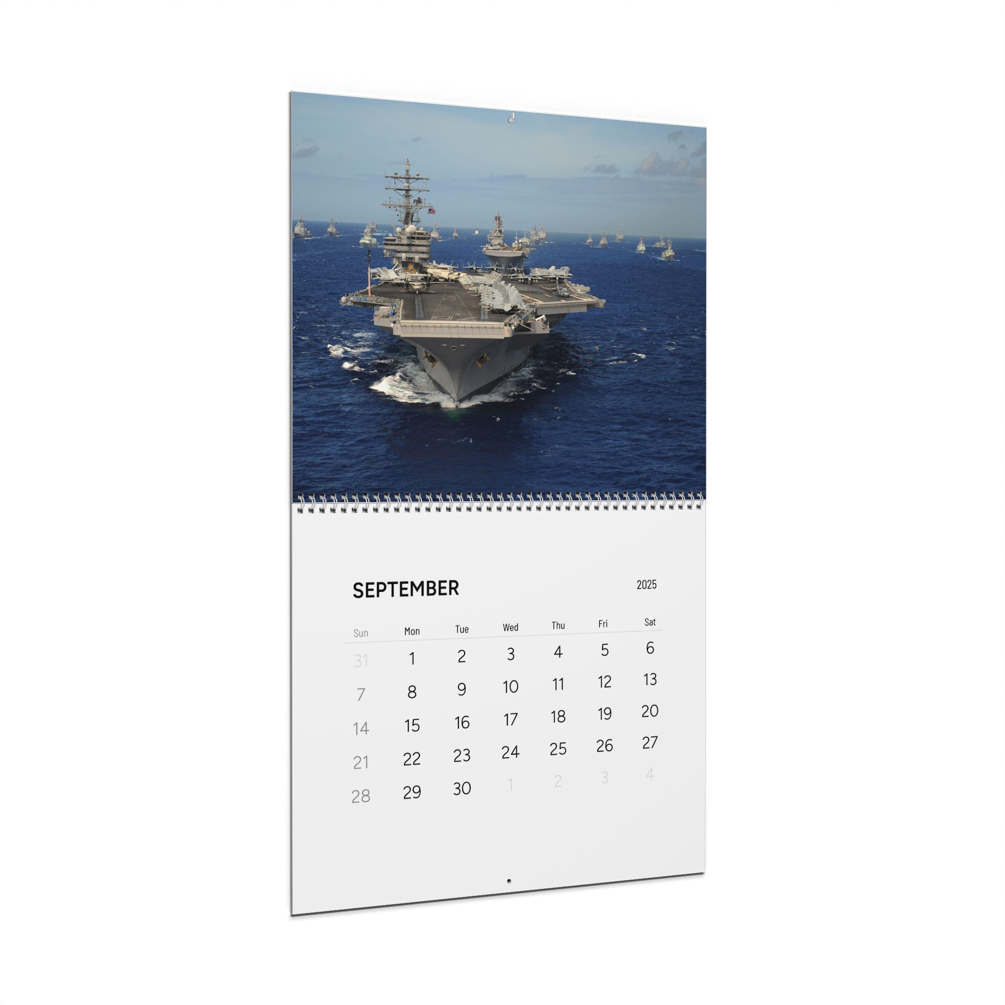 Us Navy Wall Calendar 2025 Etsy