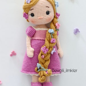 Crochet Pattern Rapunzel (english Pattern) - Etsy