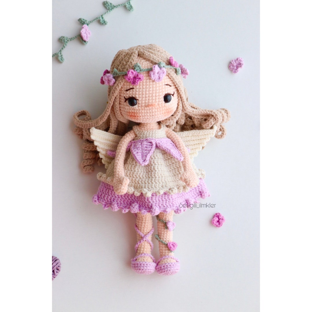 Fairy Girl Lila English Pattern - Etsy