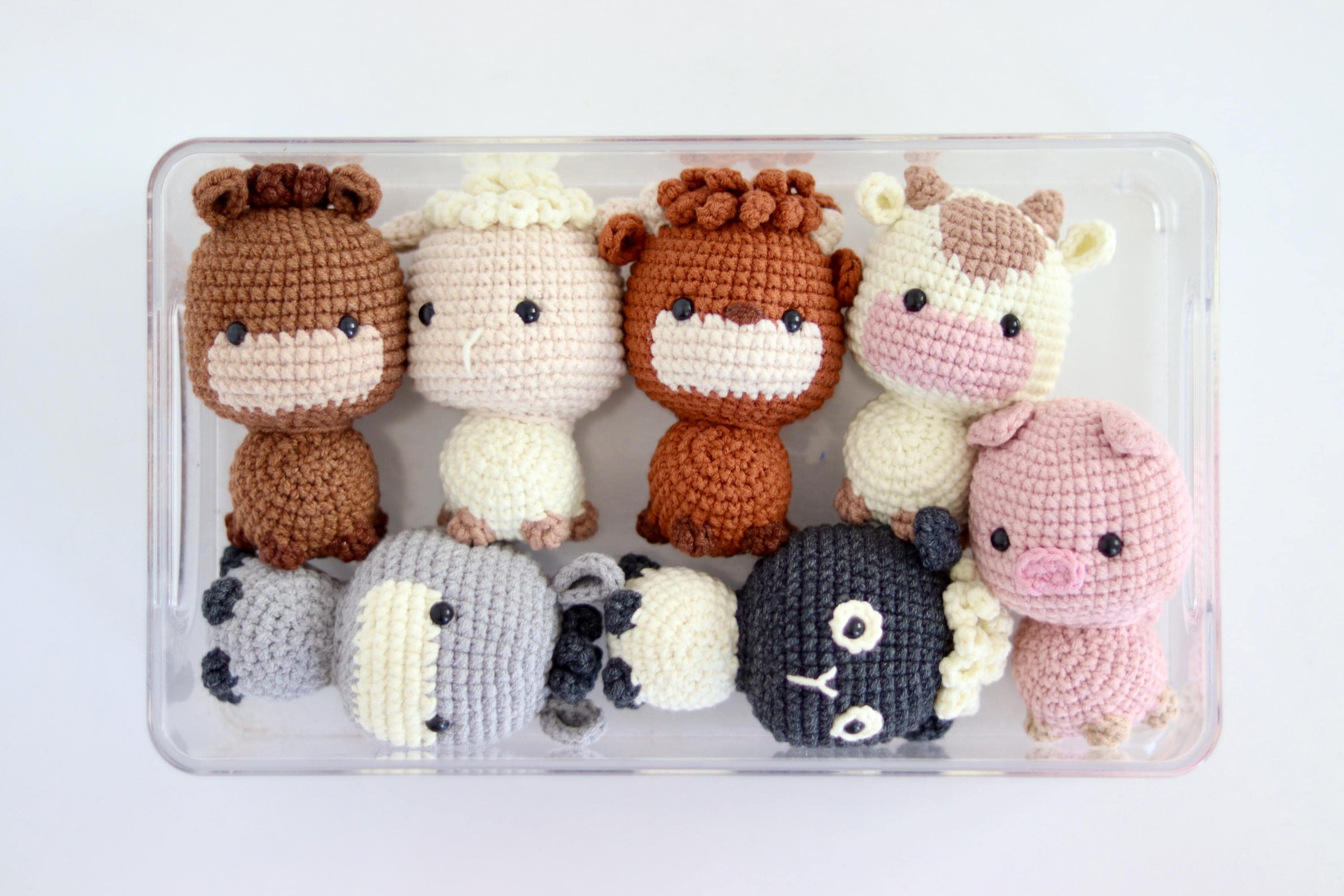 Eng Crochet Pattern Farm Friends and Scarecrow - Etsy