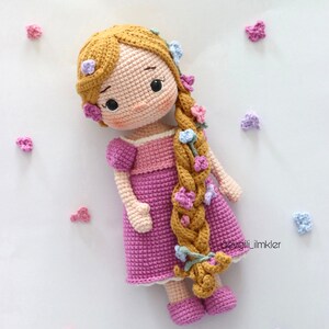 Crochet Pattern Rapunzel (english Pattern) - Etsy