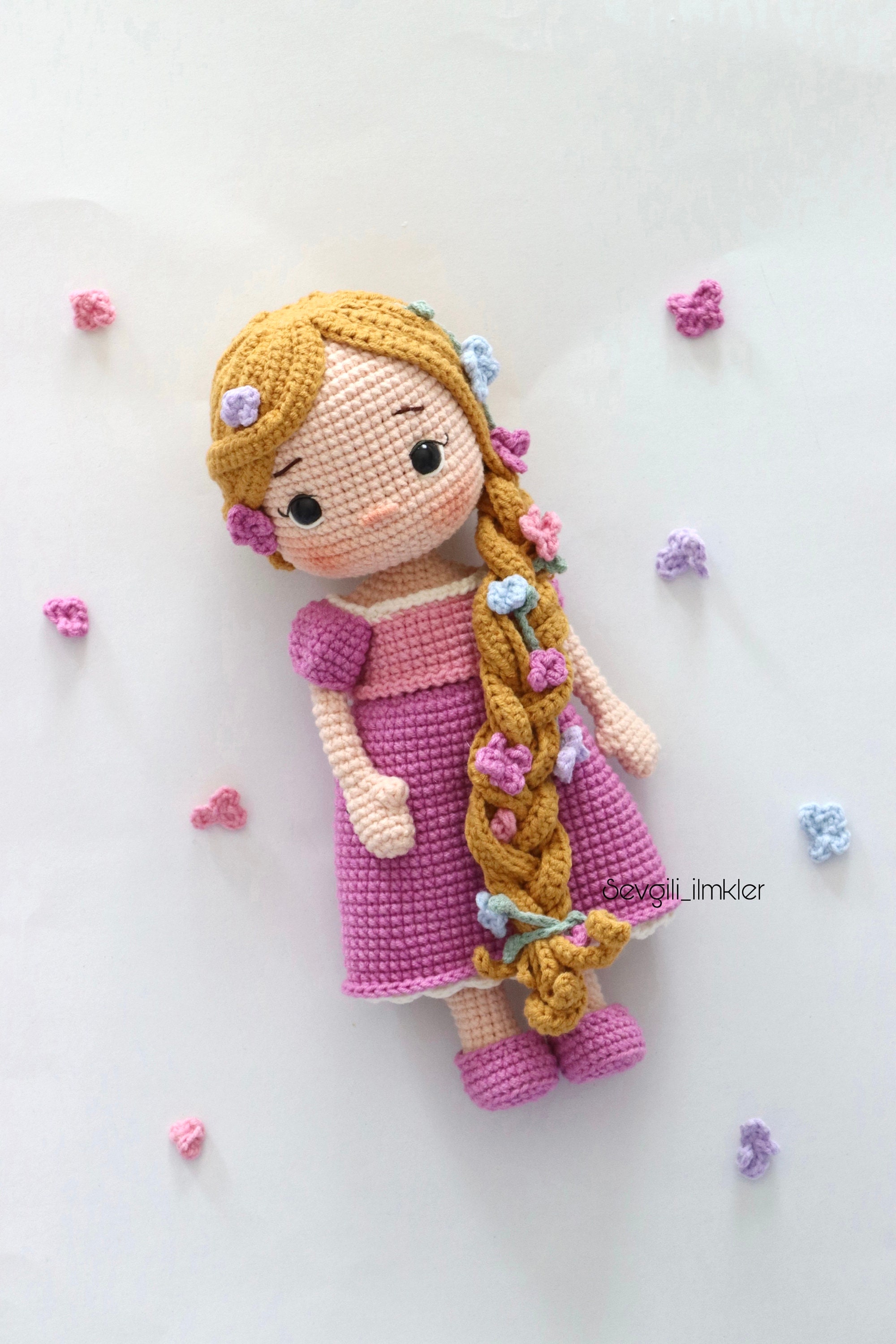Rapunzel English Pattern – Fullamigurumi