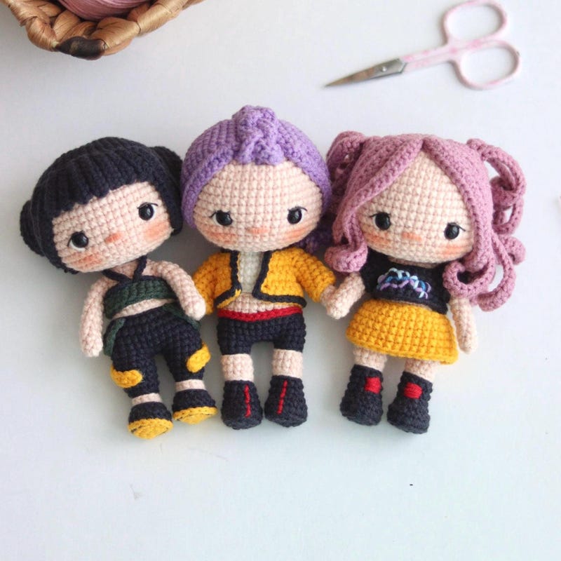 K Pop Knitting Pattern - Etsy