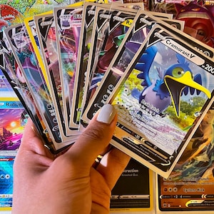 7 Pokémon Cards Ultra Rare Only Gx/ex/v/fa/tg - Etsy