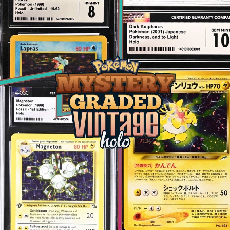 Graded Card Label - Etsy