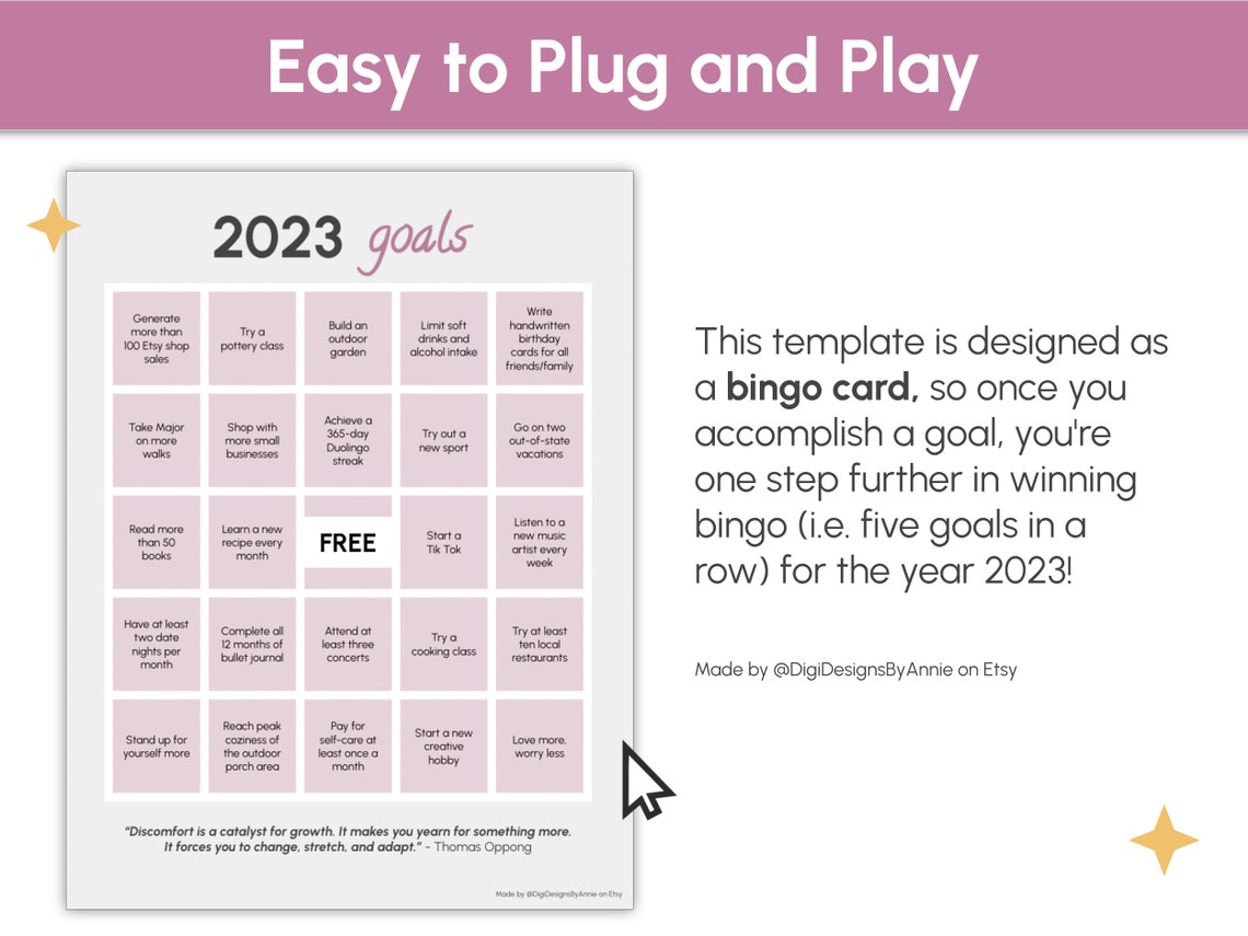 Field Goal Bingo Pattern at Will Hillier blog
