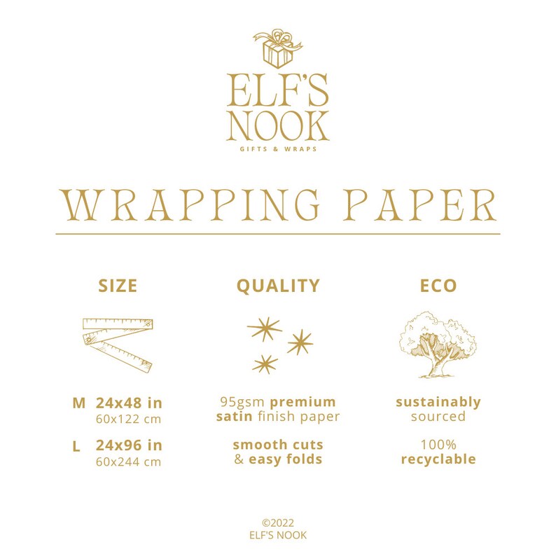 Christmas Carol Red Wrapping Paper Rolls Vintage Festive - Etsy