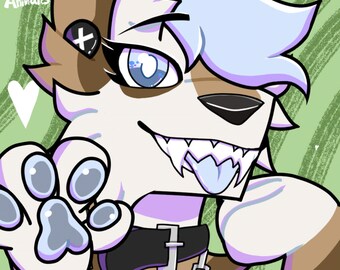 ANIMATED Custom Digital Character Commissions human, Furry, Animal, ETC ...