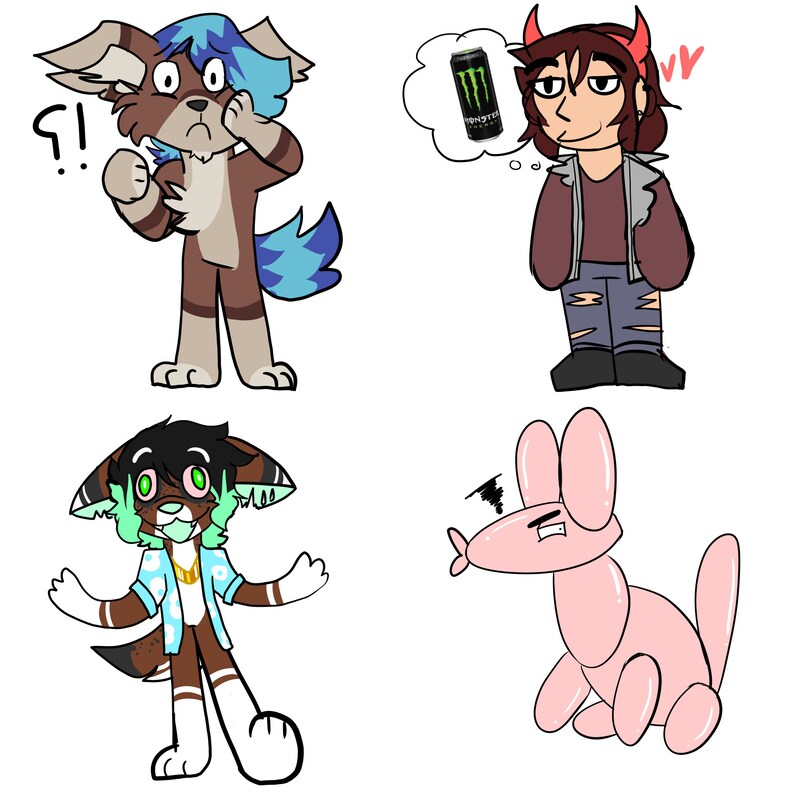Silly OC Doodles - Etsy