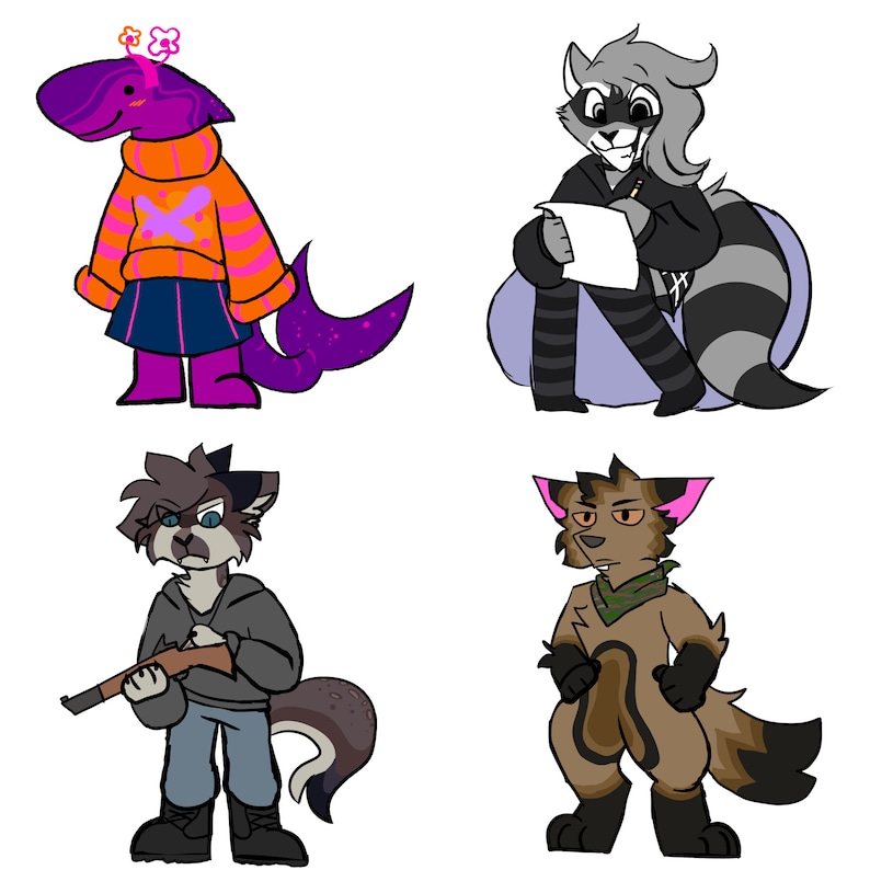 Silly OC Doodles - Etsy