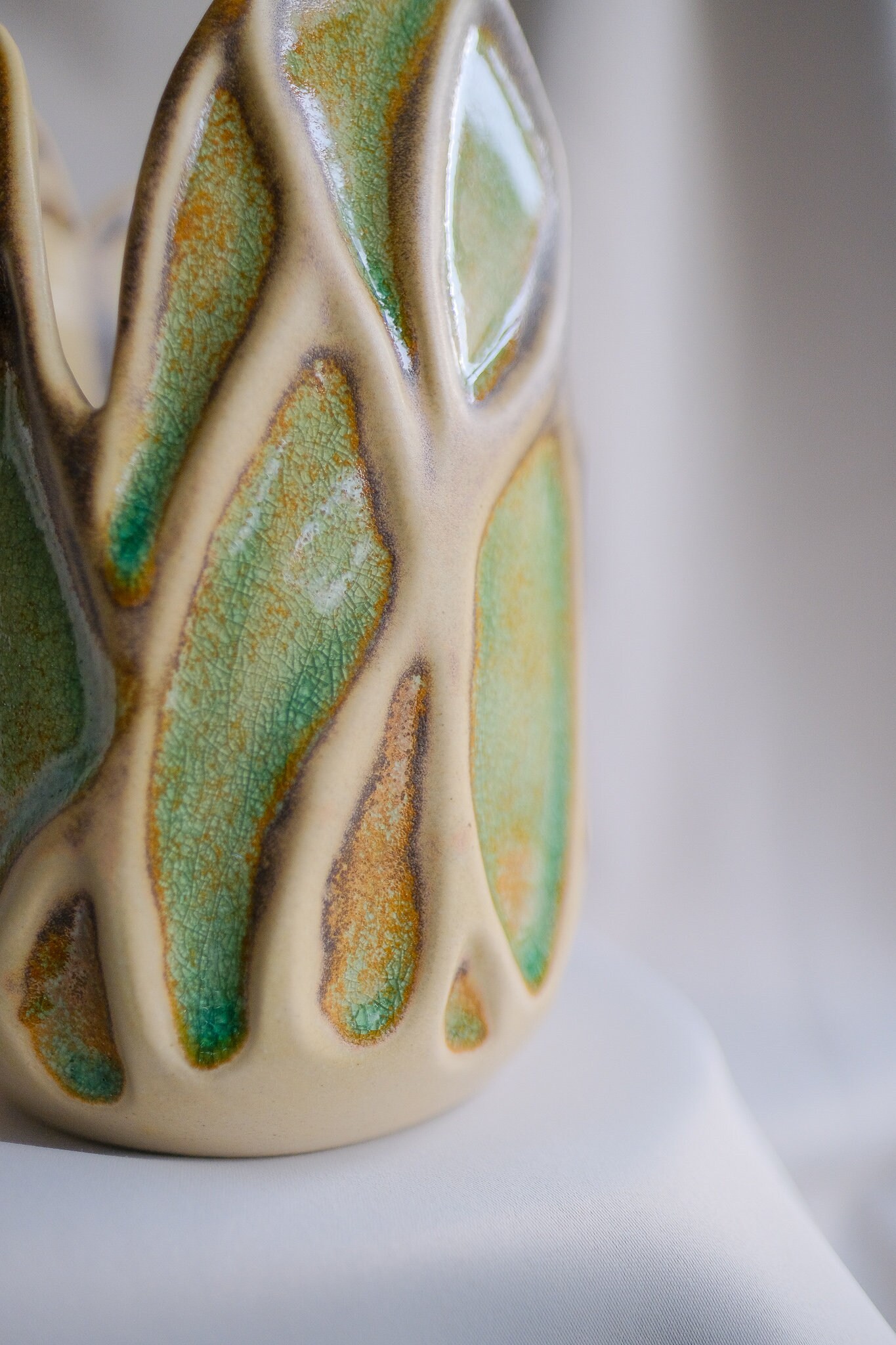 Canary Handmade Flower Vase - Etsy