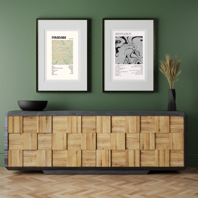 Taylor Swift Posters / Folklore Poster / Album Cover Poster - Etsy