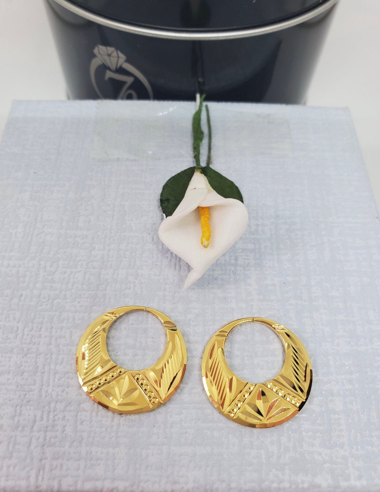 Modern Nattiyan Earrings - Etsy UK