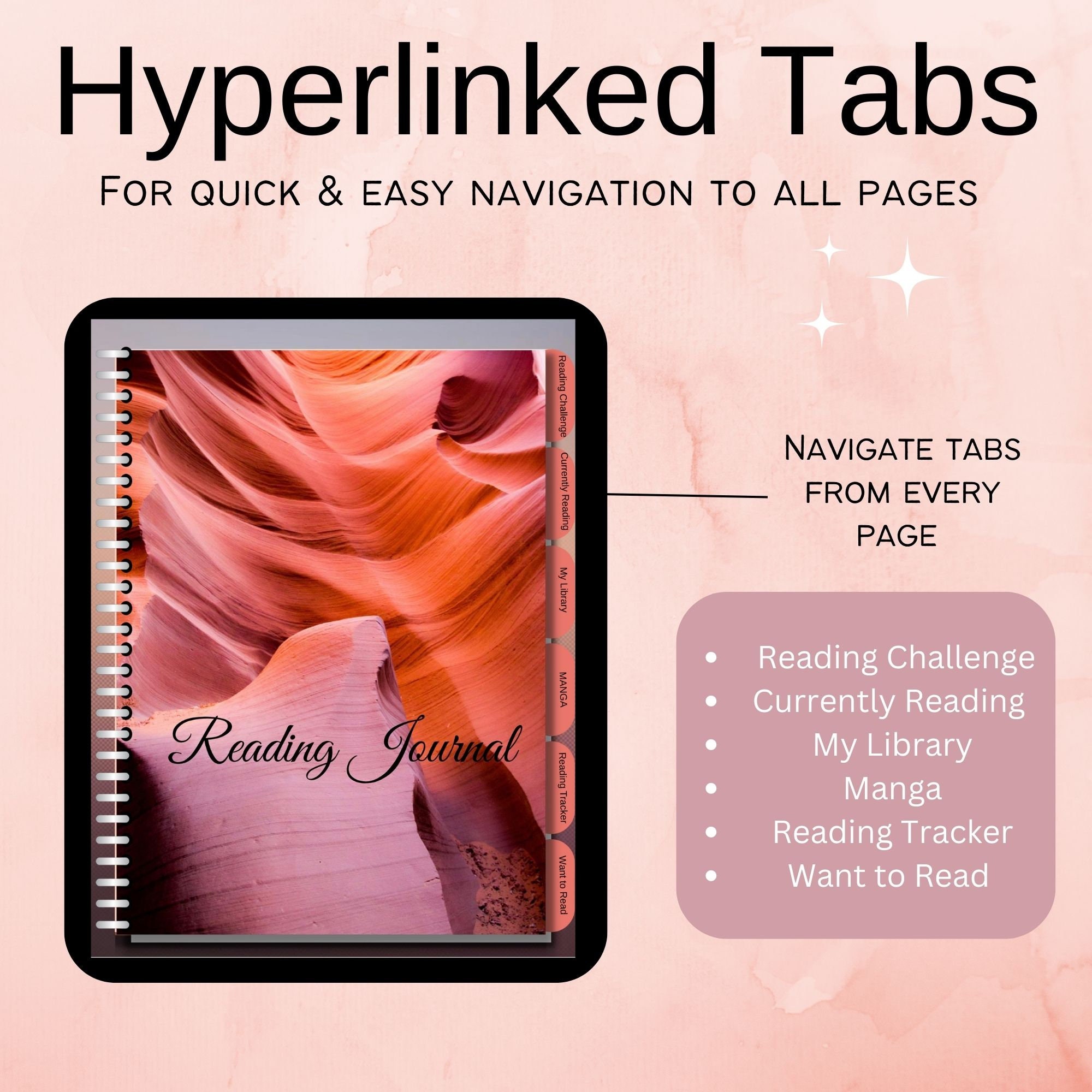 Digital Manga Reading Journal, Reading Tracker, Digital Journal, Book ...