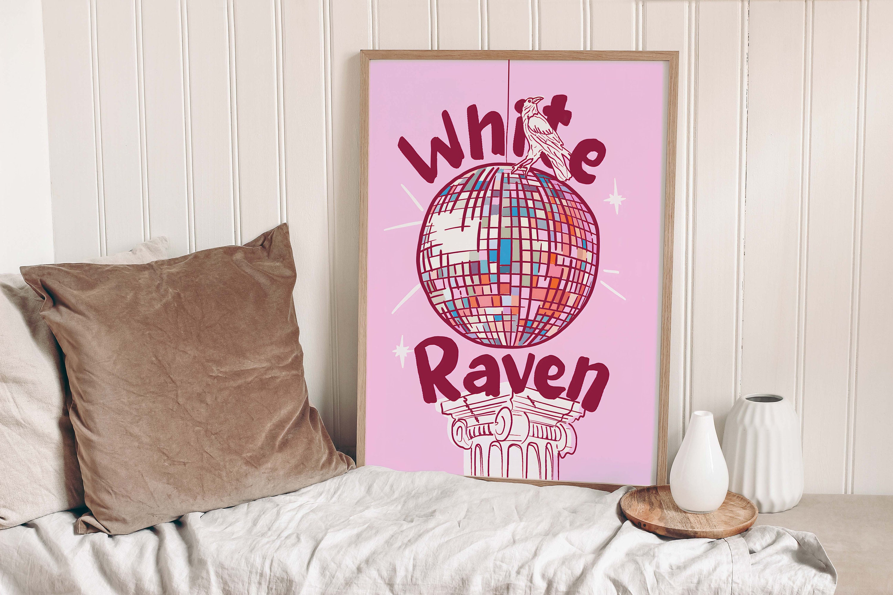 Bryce Quinlan 'white Raven' Poster: Crescent City Inspired Art (digital ...
