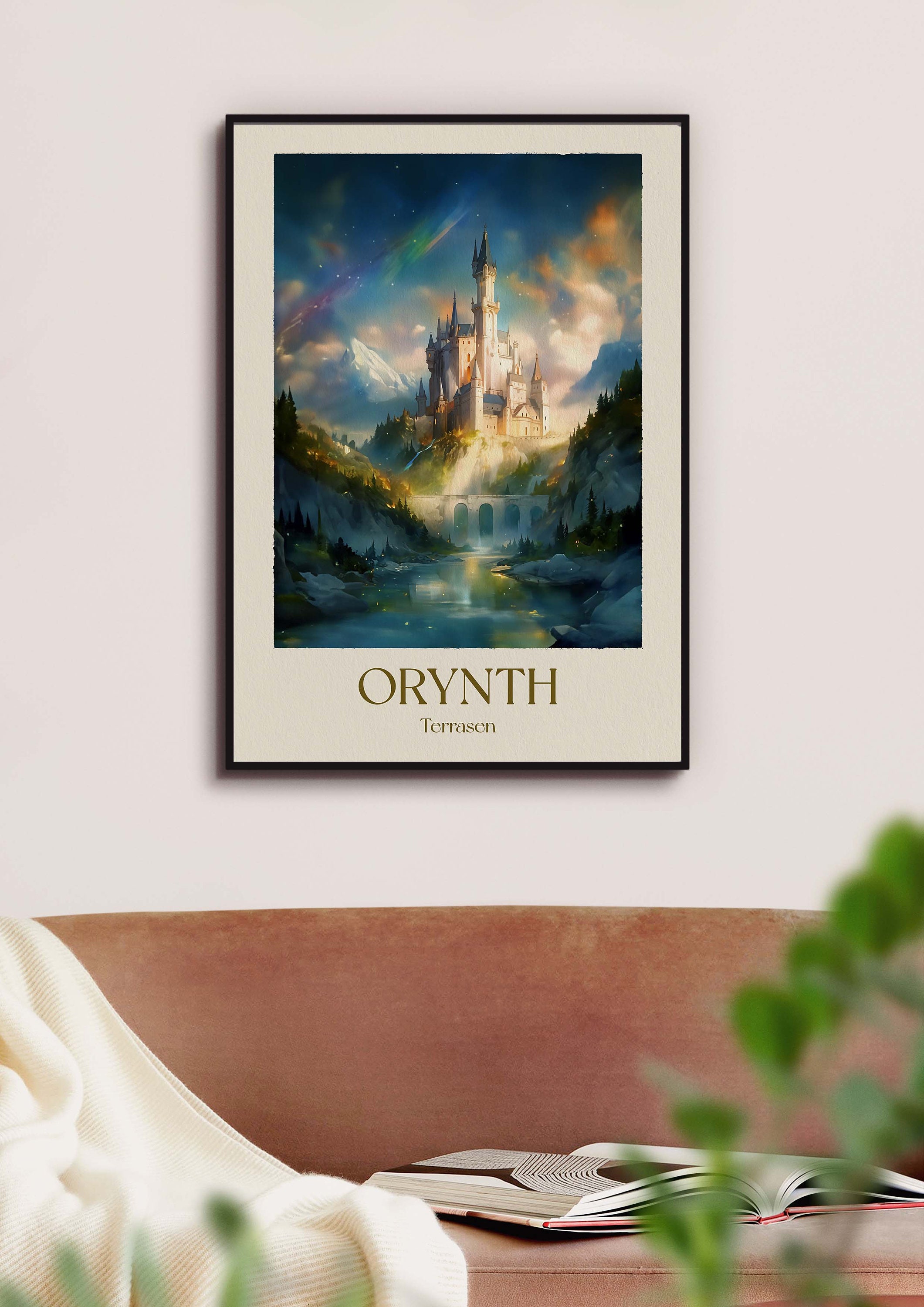 Orynth Print: Terrasen, Throne of Glass Inspired Art - Etsy