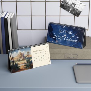 ACOTAR 2025 Desktop Calendar | A Court of Thorns and Roses | Booktok ...