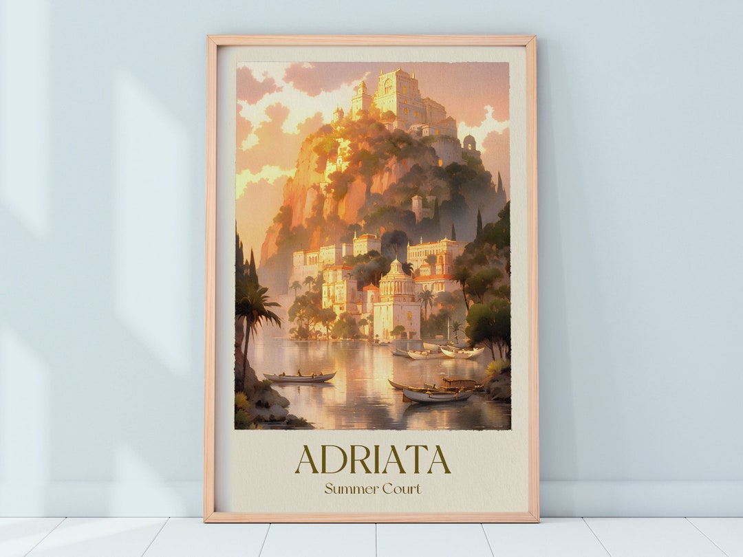 Adriata Poster|acotar| Boho Poster |digital Download| Summer Court ...