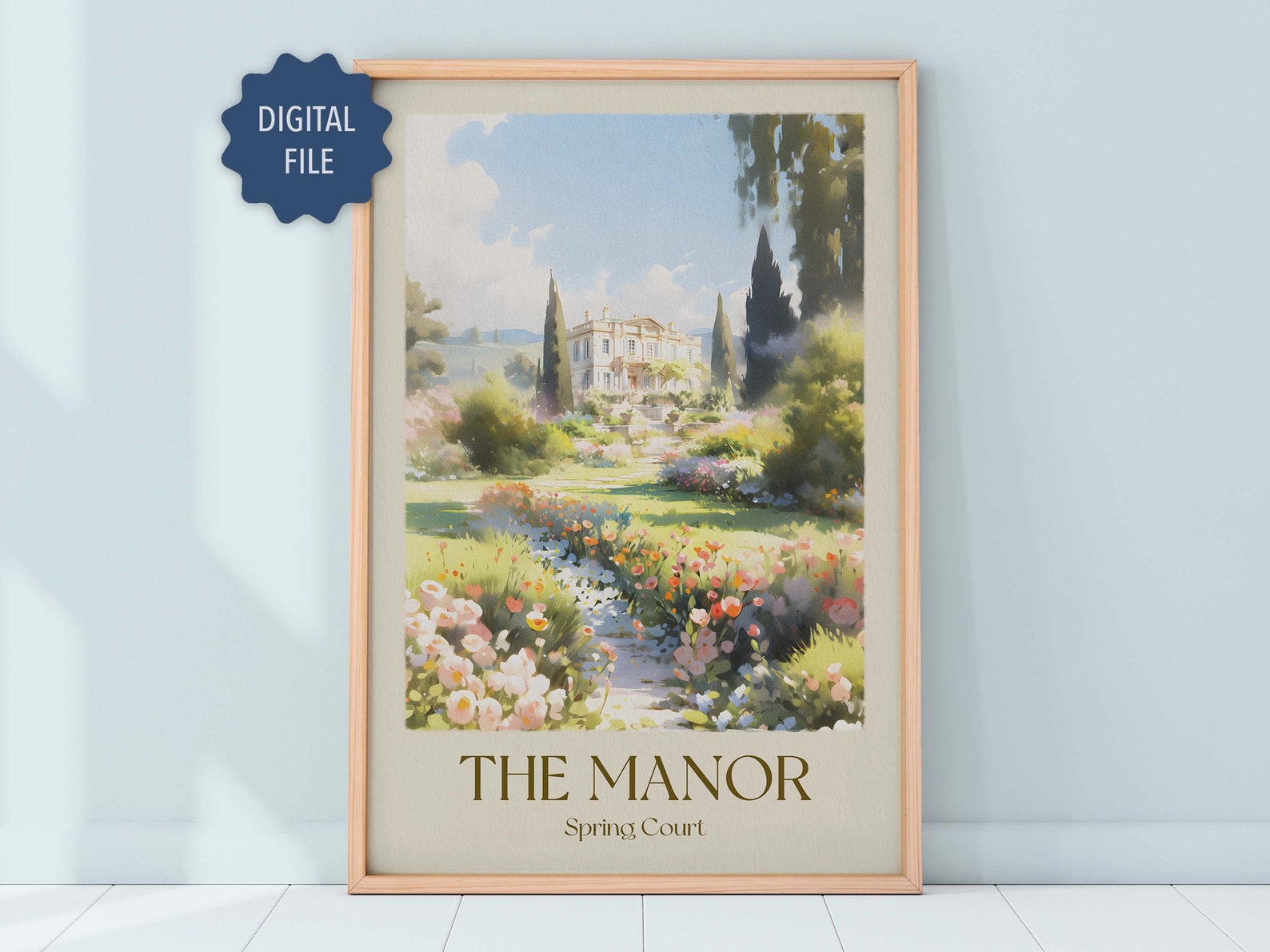 Prythian Courts Gallery Wall Art Prints: ACOTAR Large Files (digital ...