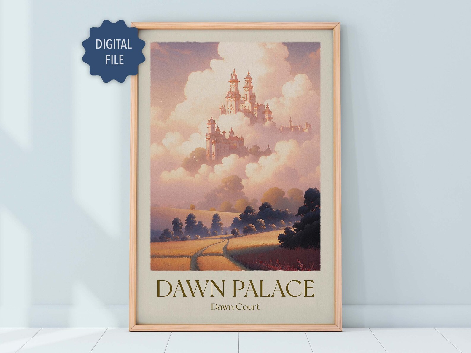 Prythian Courts Gallery Wall Art Prints: ACOTAR Large Files (digital ...