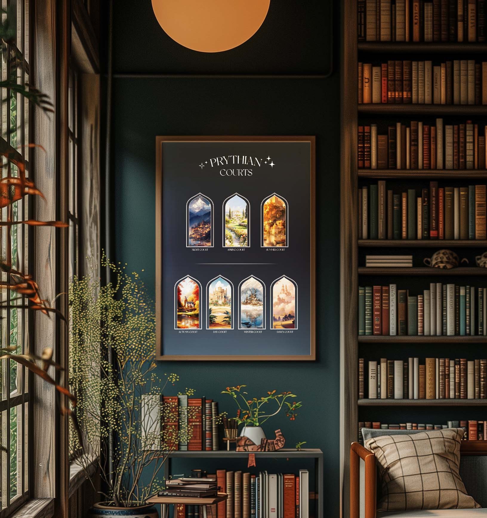 Prythian Courts Wall Art |ACOTAR | Digital Download |sarah J Maas - Etsy